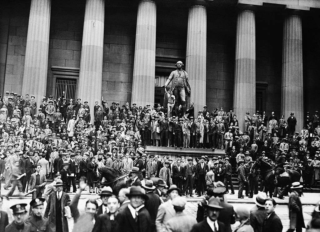 Photos From The Stock Market Crash On Black Thursday, 1929