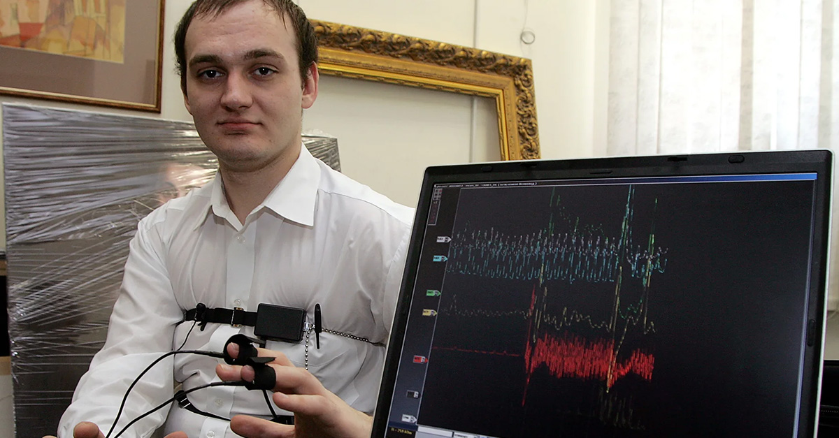 My boss bought a lie detector app and asks random questions like “Do ...