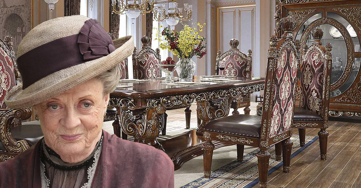 These Old Dining Sets Are So Valuable, You'll Never Put Your Elbows On ...