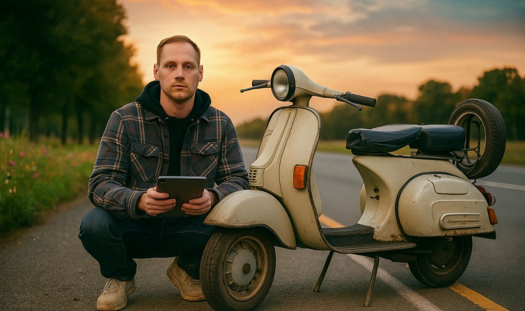 Scooters Are Everywhere Now, And These Retro Models Are Worth Big Money