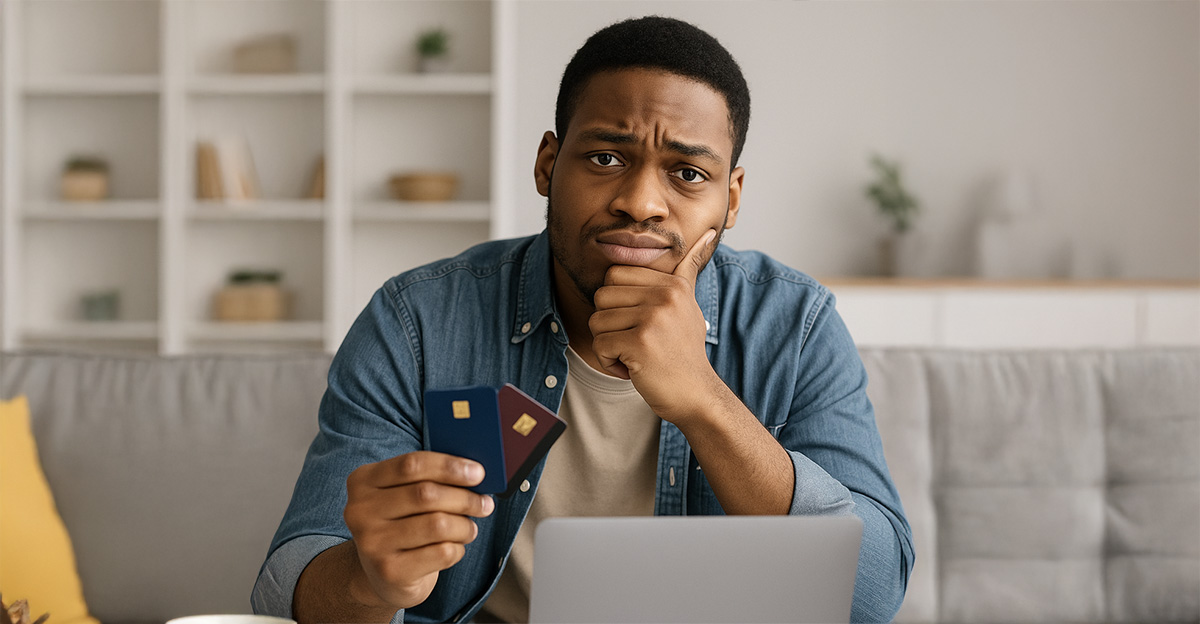 I paid my rent with one card, then paid that card with another. Now I'm ...