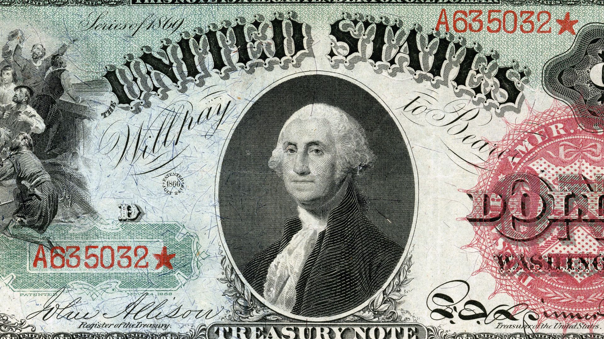 Collectors search for American $1 bills with a secret hidden in the ...