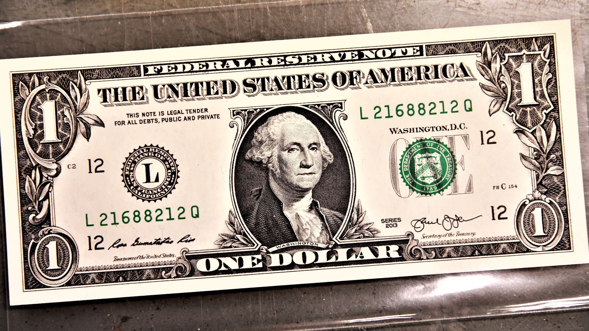 Collectors search for American $1 bills with a secret hidden in the ...