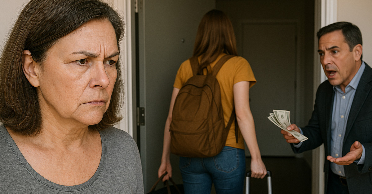 My daughter asked me to pay her first month's rent in a new rental. Now ...