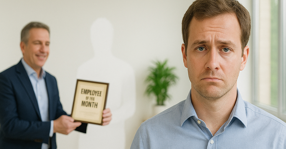 My boss created a fake employee who always wins “Employee of the Month ...