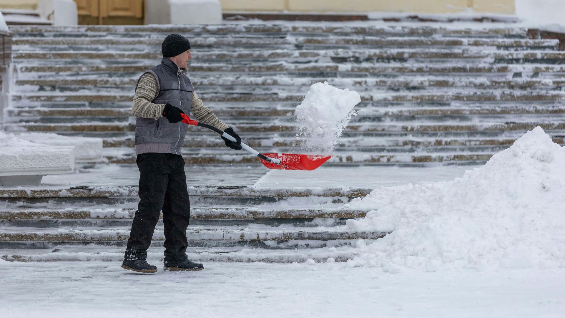 My neighbor accused me of dumping snow onto his driveway. He doesn't ...